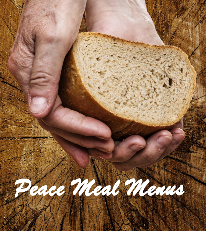 Peace Meal Menus – The Paper On Line