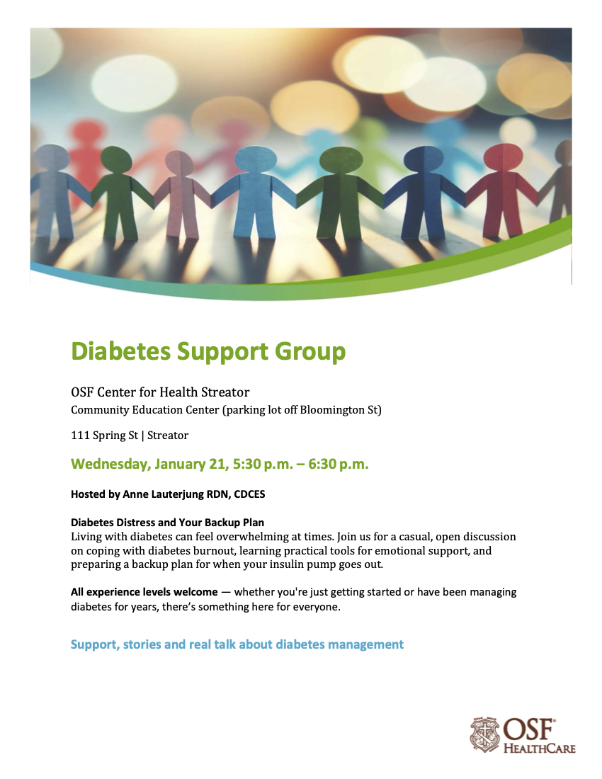 Diabetes Support Group – The Paper On Line